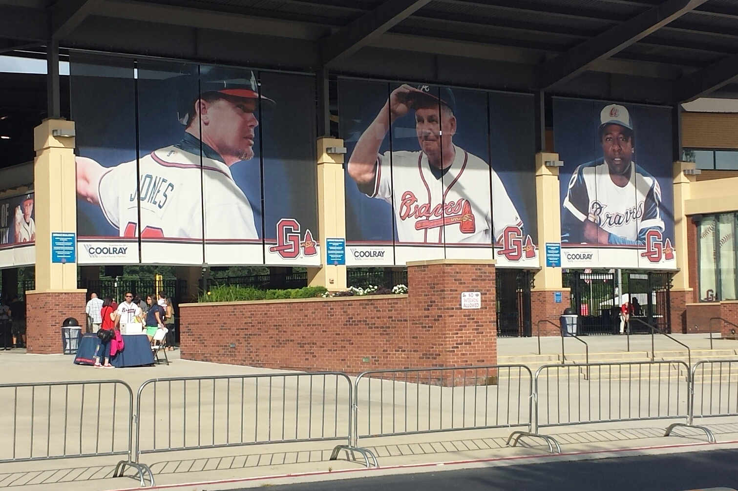 A Tuesday trip to Coolray field